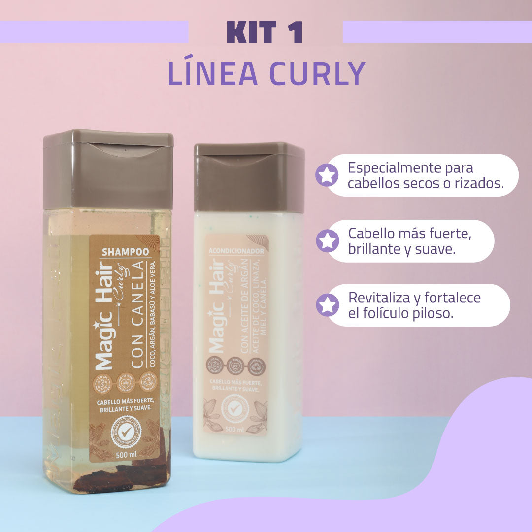 KIT 1 - CURLY – Magic Hair